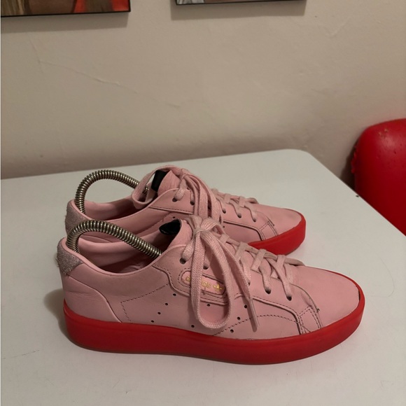 adidas | Shoes | Rare Adidas Pink And Neon Pink Sneakers | Poshmark